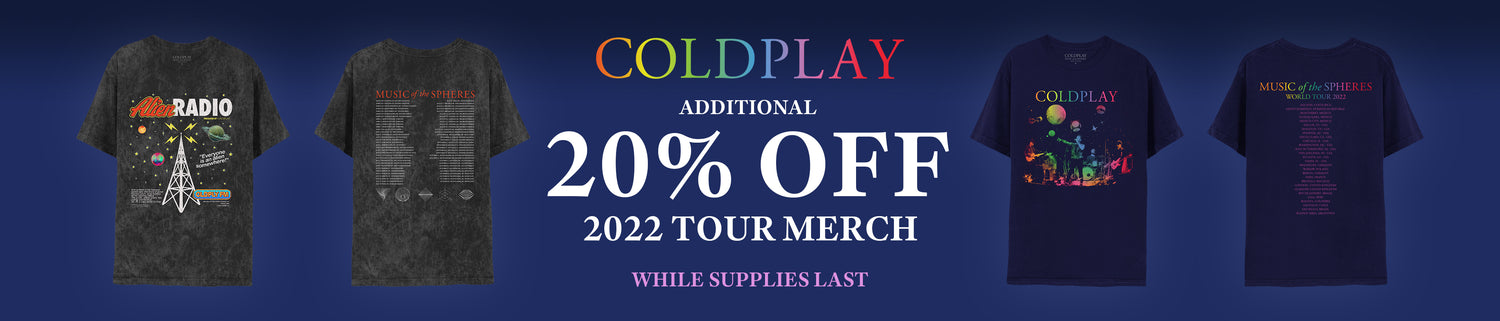 Coldplay Official US Store – Coldplay US