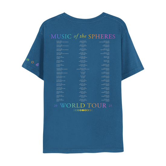 2025 MUSIC OF THE SPHERES WORLD TOUR HEART LOGO TEE – Coldplay US