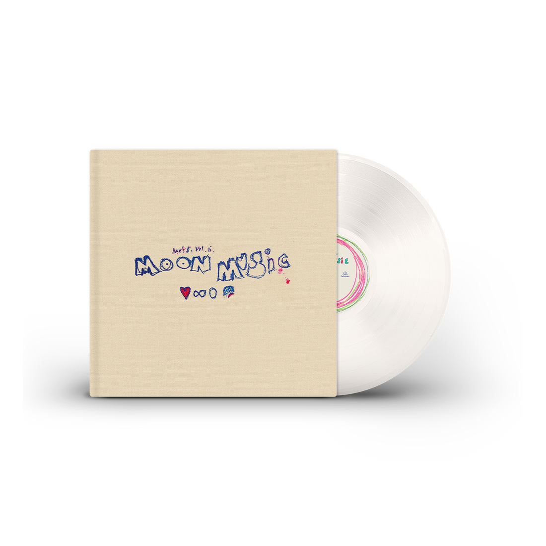 MOON MUSiC - NOTEBOOK EDITION ECORECORD LP – Coldplay US