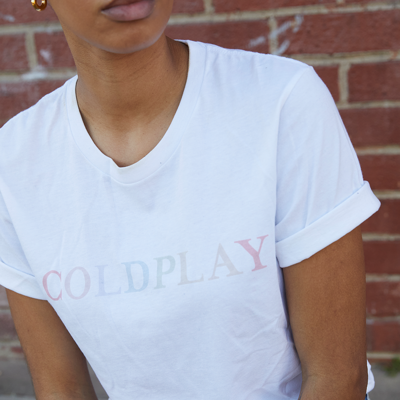 Color Change Logo Tee – Coldplay US